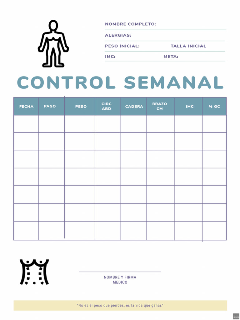 Control de Peso | PDF