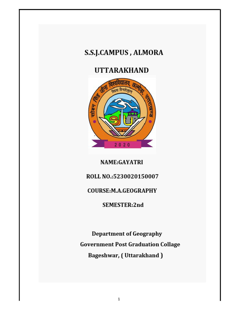 Migration in Uttarakhand | PDF