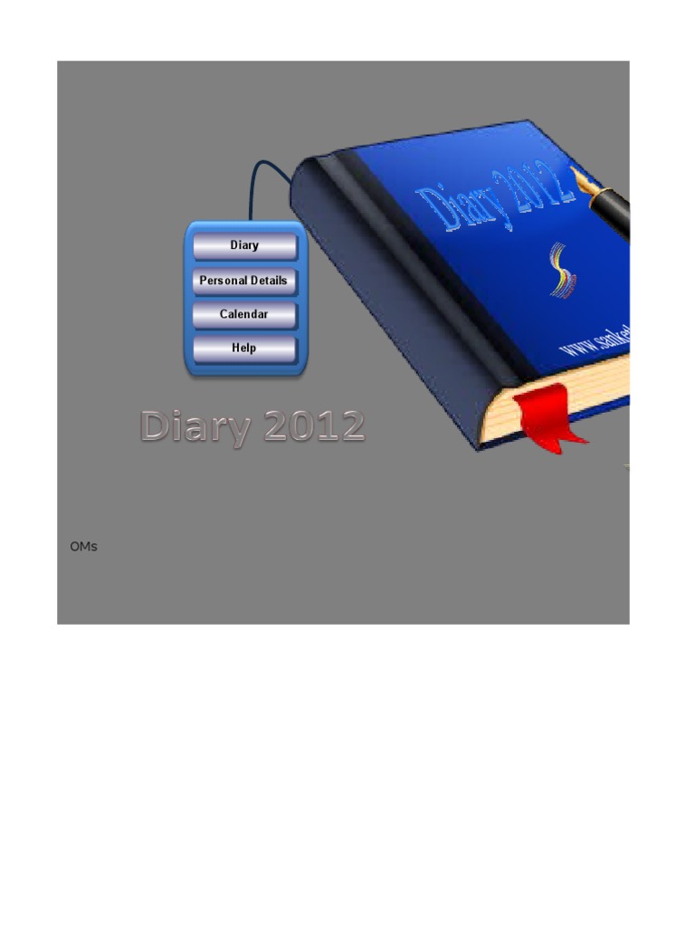Diary Personal Details | PDF | Language Arts & Discipline | Self ...