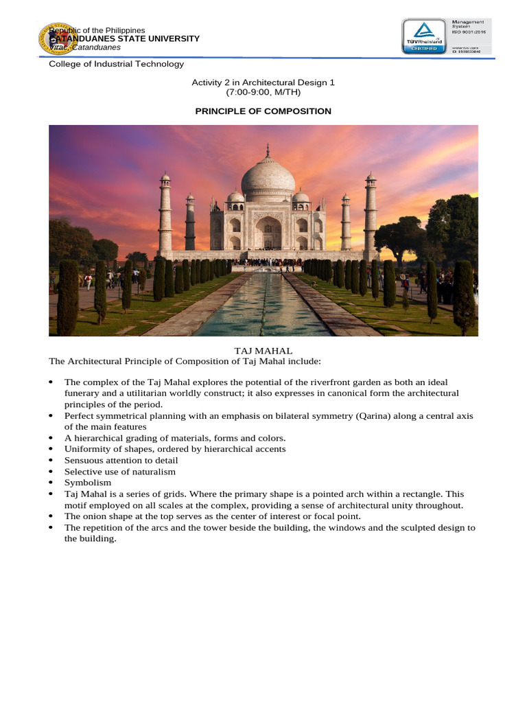 Principle of Compostion Act2 | PDF | Art