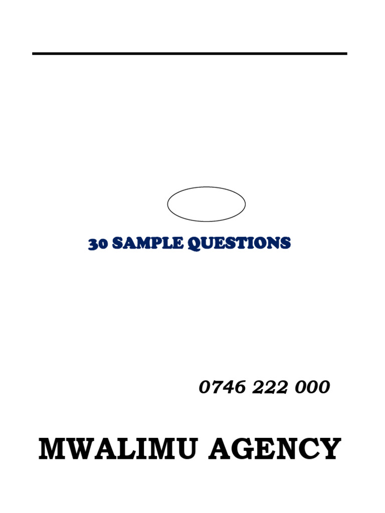 KCSE Functional Writing Guide | PDF