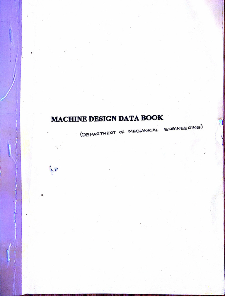 COUPLINGS - Machine Design Data Book | PDF