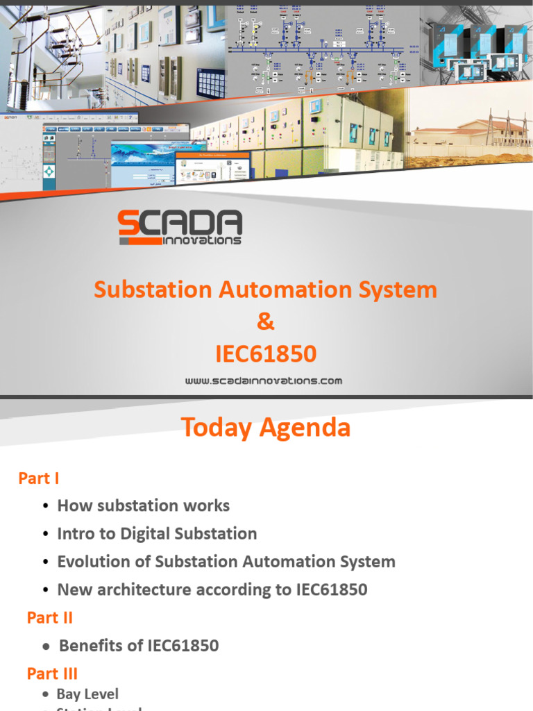 Substation Automation & IEC 61850 Overview | PDF | Electrical ...