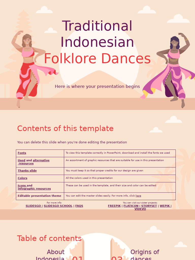 Indonesian Folklore Dance Guide Pdf Planets Solar System