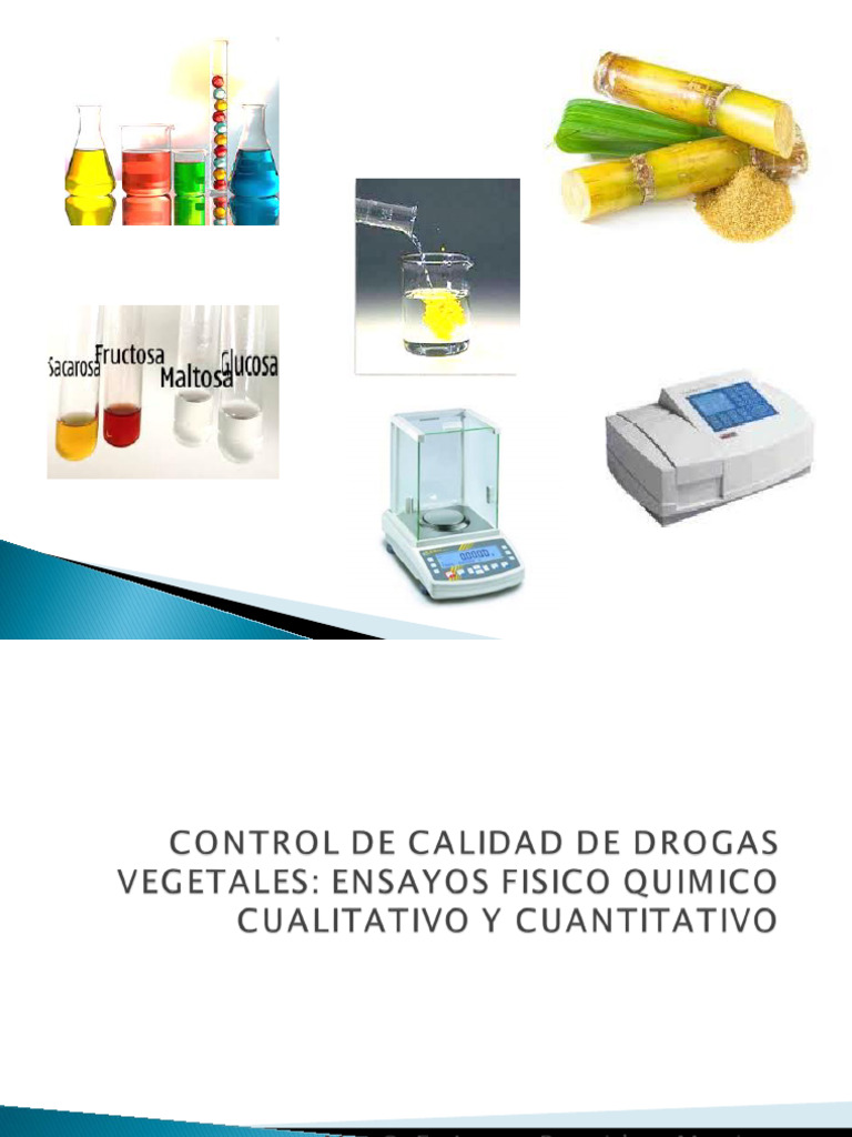 Clase #7 Control de Calidad Ensayos Fisicoquimico Cualitativo y ...
