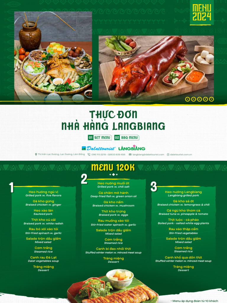 Menu Lba 2024 - Fix2 | PDF