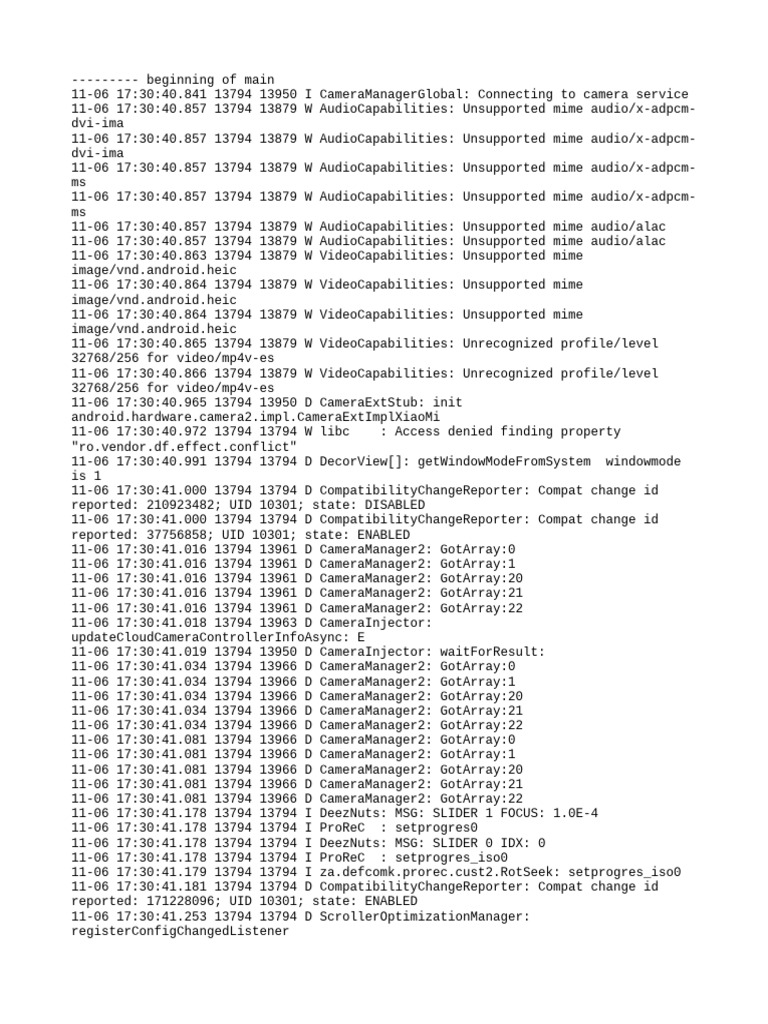 Logcat 1730894440645 | PDF | Computer Engineering | Computing