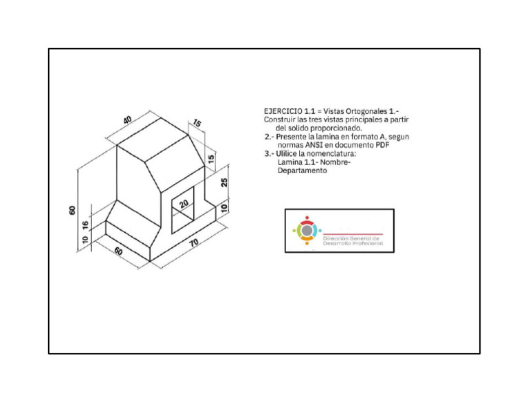 Ejercicio 1.1 QCAD | PDF