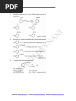 Aldehydes, Ketones and Carboxylic Acids - PYQ (2012-2024) | PDF | Aldehyde | Ketone