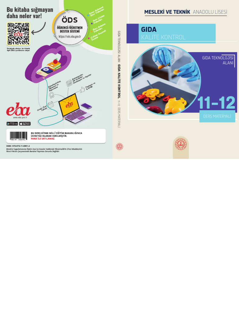 Gida Kalite Kontrol 11-12 14 | PDF