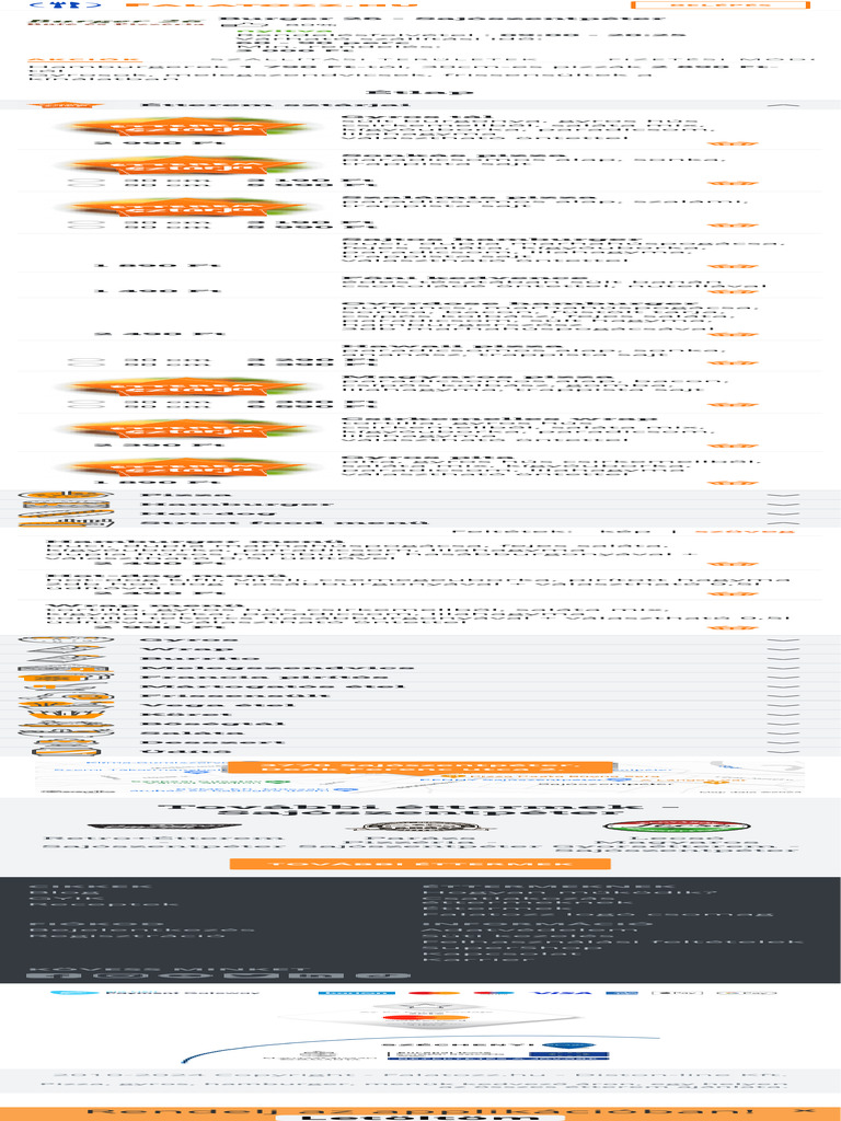 Burger 26 Sajószentpéter - Ételrendelés - Falatozz - Hu 2 | PDF