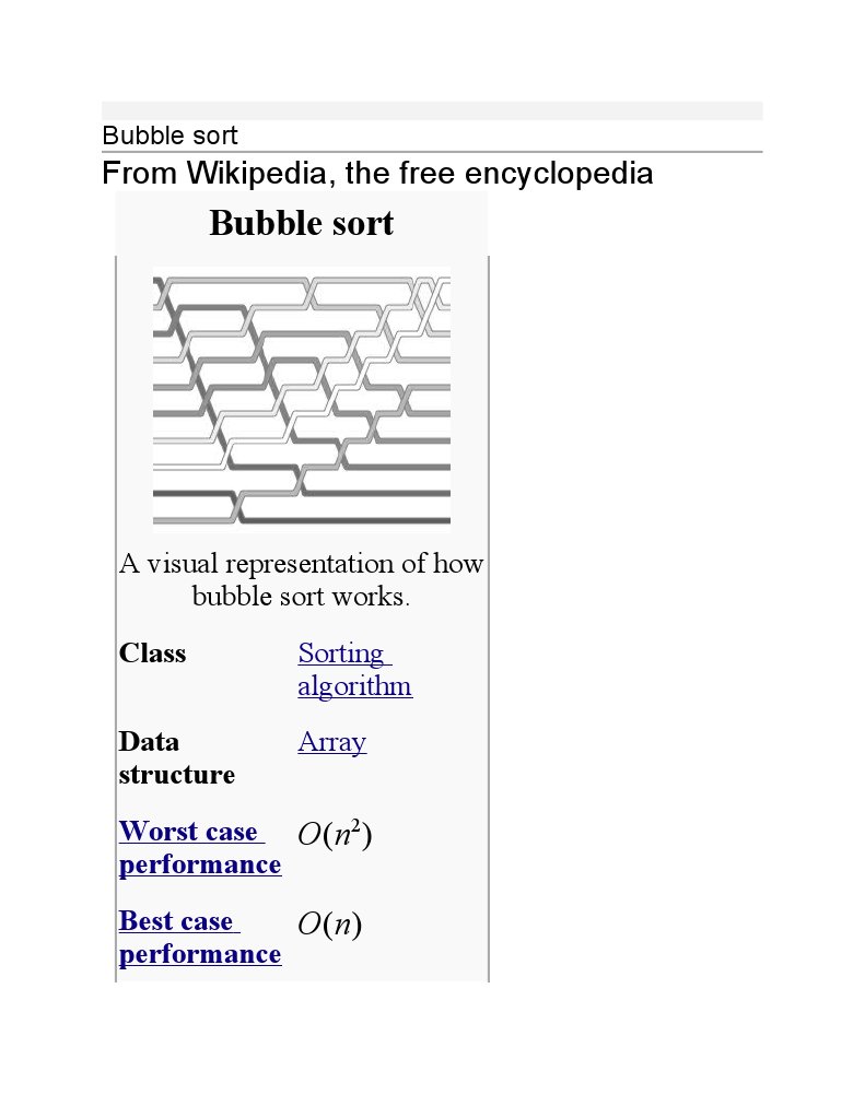 Bubble Sort | PDF | Algorithms And Data Structures | Discrete Mathematics Bubble Sort | PDF | Algorithms And Data Structures | Discrete Mathematics