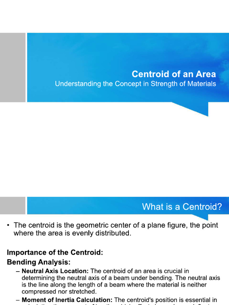 Centroid 1 | PDF