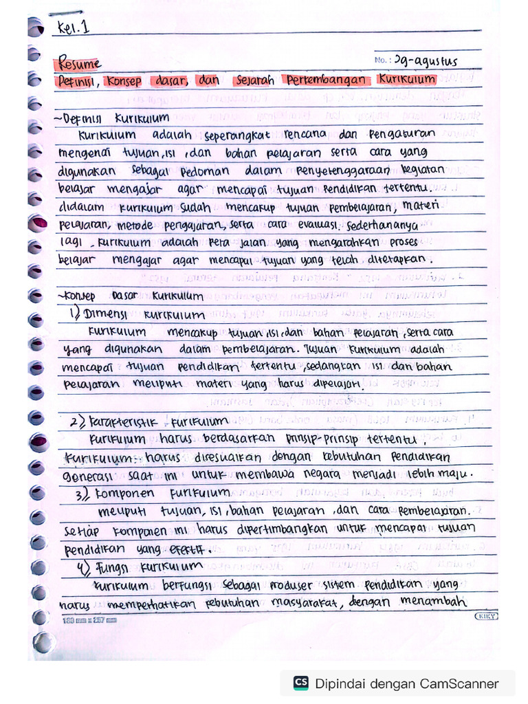Resume Materi | PDF