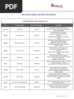 Lounge Access List World PDF | PDF | Economies | Banking Technology