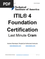 ITIL 4 Foundation Study Material V2.3 | PDF | Computers
