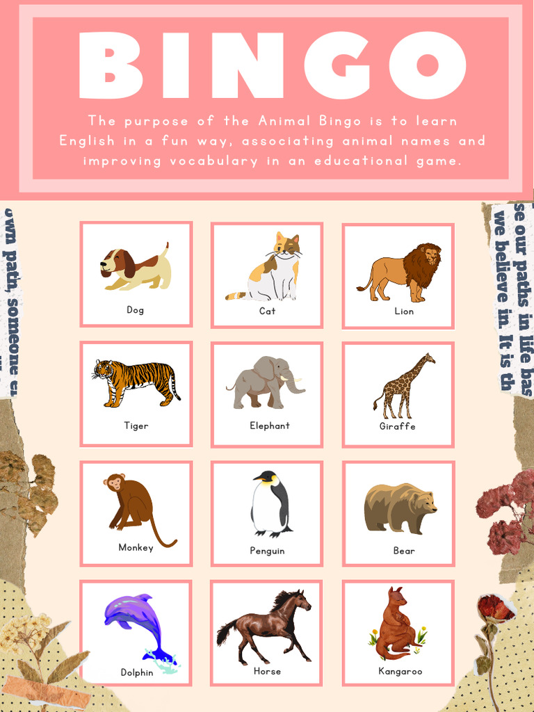 Initial Sounds Bingo | PDF