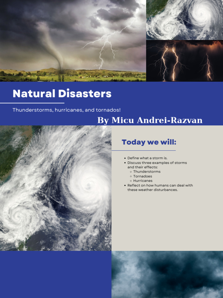Natural Disasters by Micu Andrei-Razvan | PDF