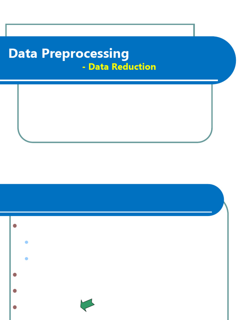 Lecture 9 - Data Reduction | PDF | Eigenvalues And Eigenvectors ...