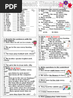 Much, Many, Some, Any_ Grammar Exercise | PDF