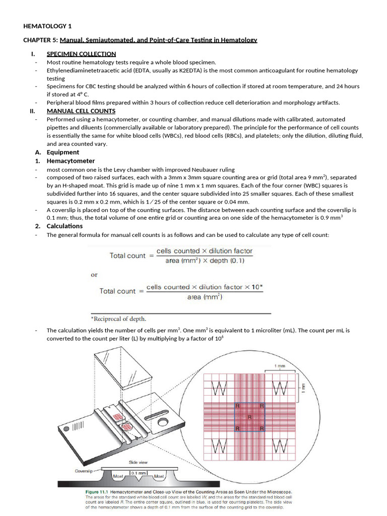 HEMA 1 Chapter 5 | PDF | Anemia | Red Blood Cell