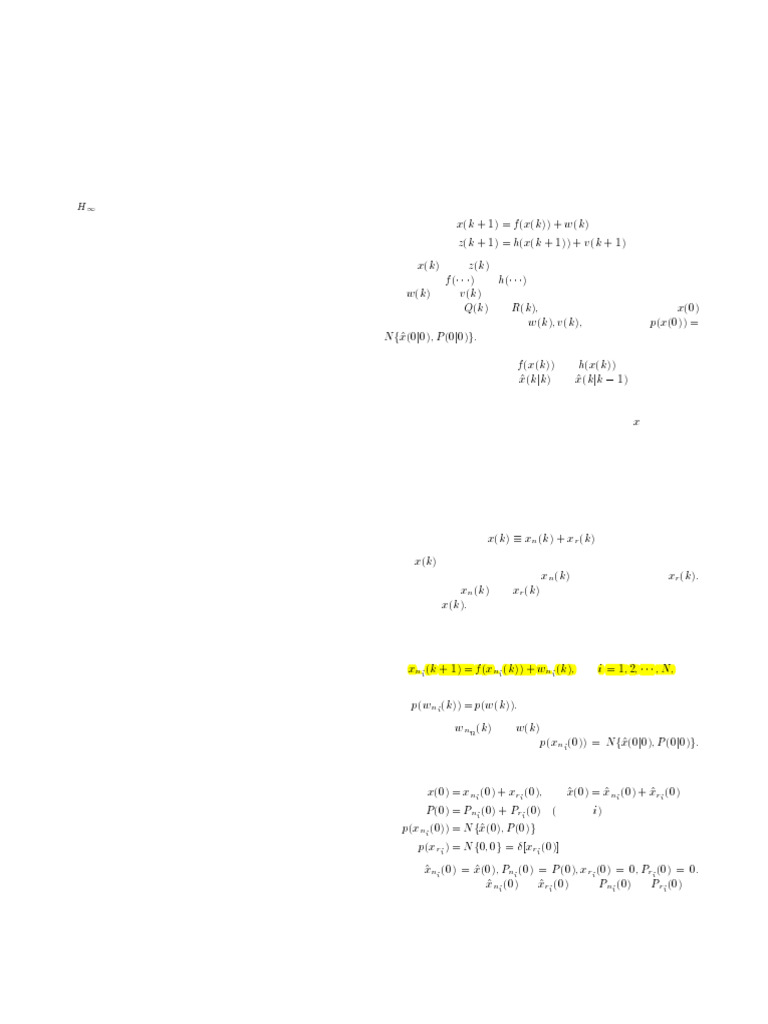 ClustingAdaptiveNonlinear (IEEE A1999) | PDF | Kalman Filter | Algorithms