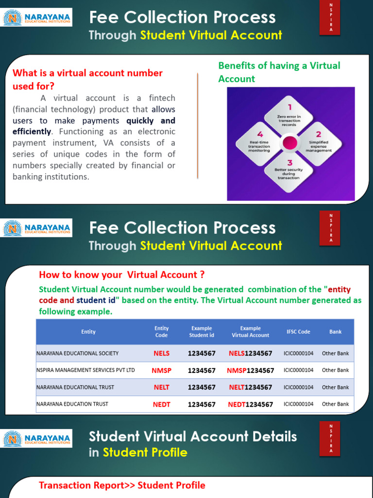 Student Virtual Account Payment Process | PDF | Payments | Banks