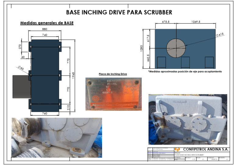 Base Inching Drive para Scrubber | PDF