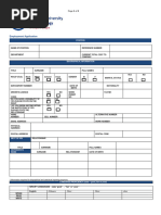 merSETA - Job Application Form | PDF