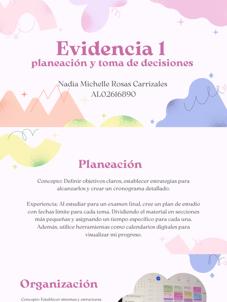 EV1 Planeacion y Toma de Decisiones PDF | PDF