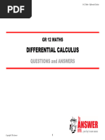 Grade 12 Calculus Practice Questions | PDF