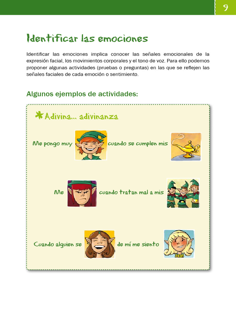 Identificar Emociones | PDF