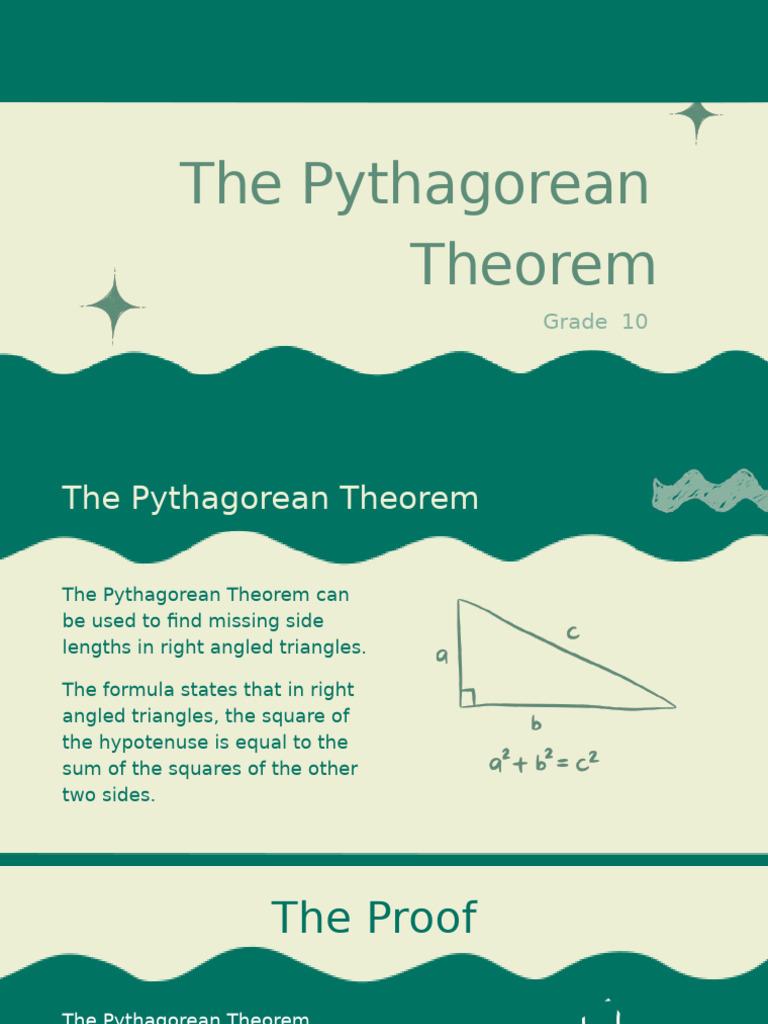 Pythagorean Theorem | PDF | Teaching Methods & Materials