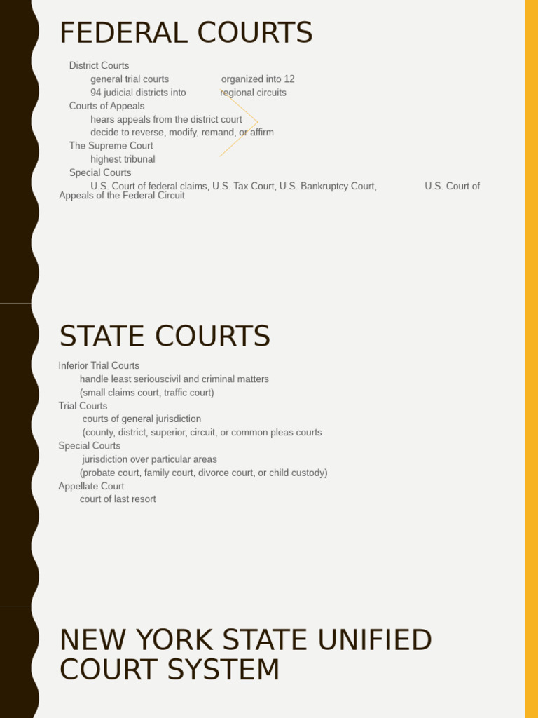 Overview of U.S. Court Systems | PDF | Social Science | Law
