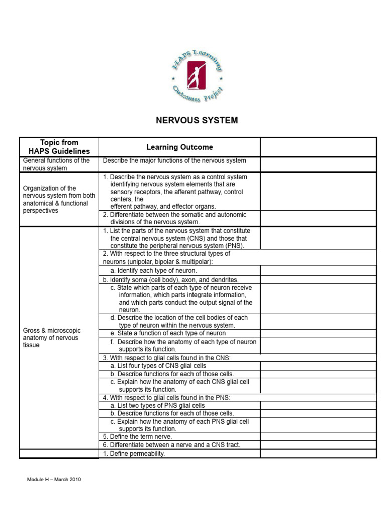 Human A&P - Nervous System | PDF | Chemical Synapse | Action Potential