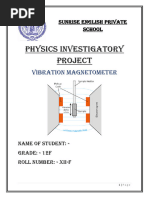 Vibrating Sample Magnetometer (VSM) : Working Principle | PDF ...