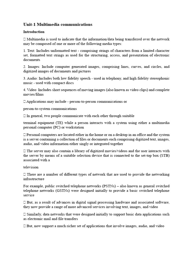 Unit 1 | PDF | Computer Network | World Wide Web