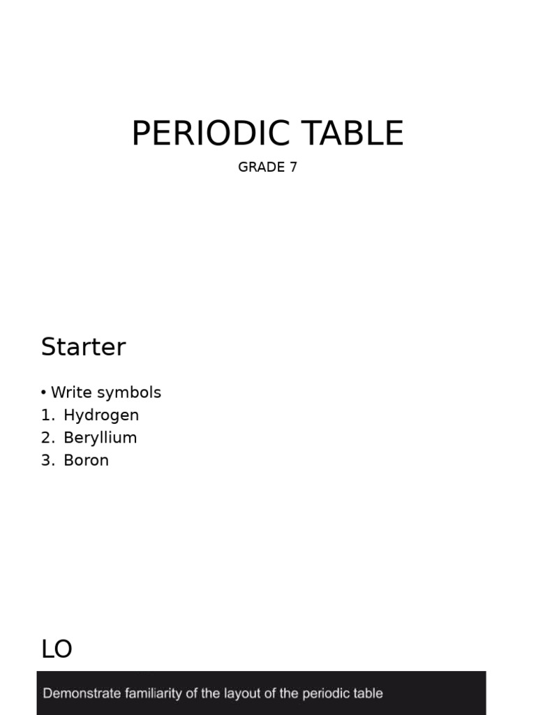 Exploring Periodic Table | PDF | Metals | Chemical Compounds