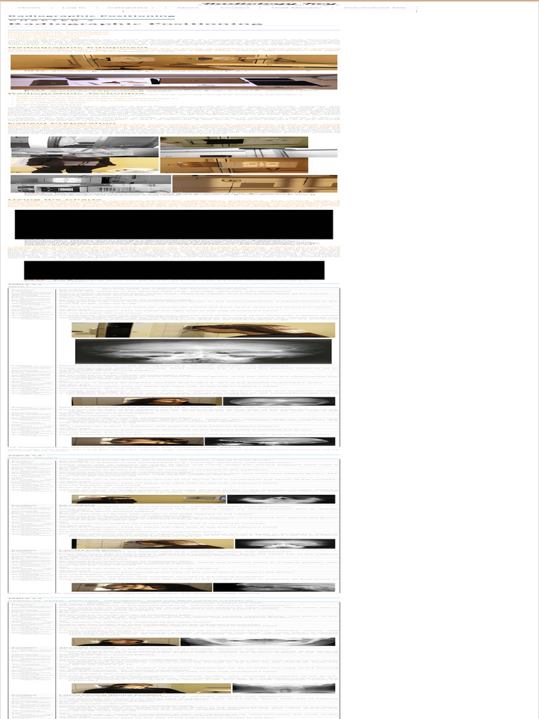 Radiographic Positioning Radiology Key | PDF | Radiography | Vertebra