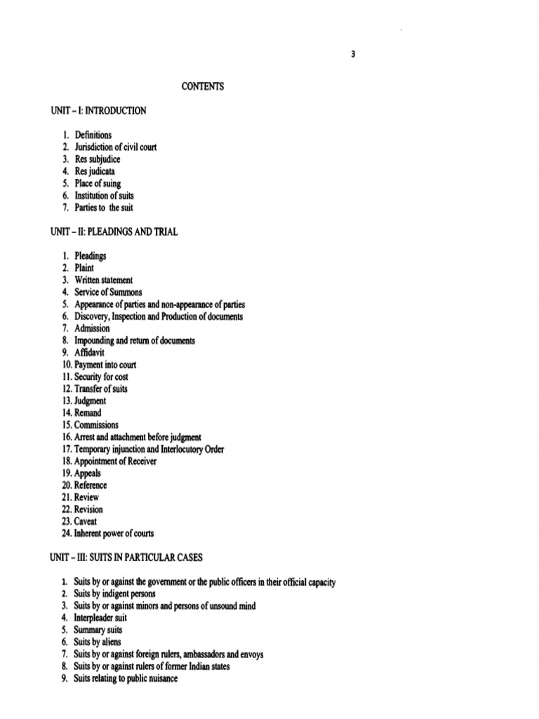 CPC & Limitation Act Notes | PDF