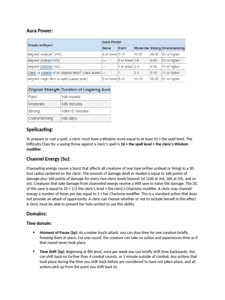 cleric - Hellfire Ray | PDF | Werewolves | Dungeons & Dragons