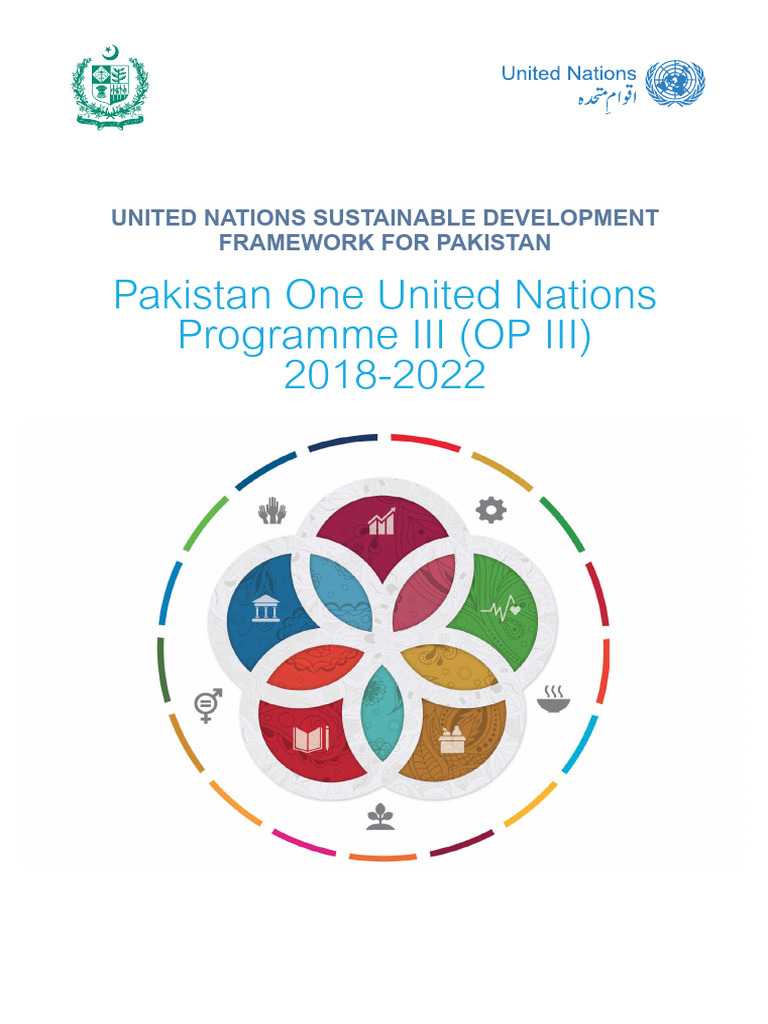 SDGs Pakistan - 2018-2022 | PDF | Sustainability | United Nations