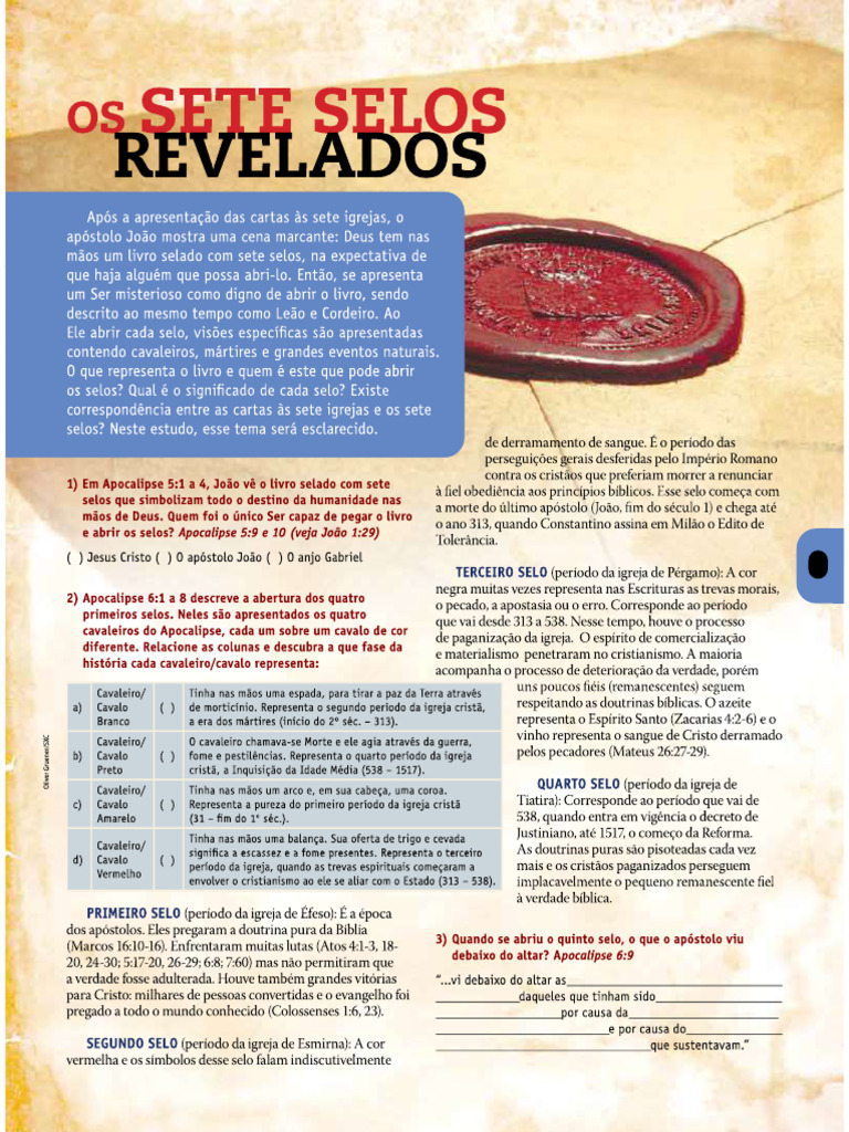 5 - Os Sete Selos Revelados | PDF