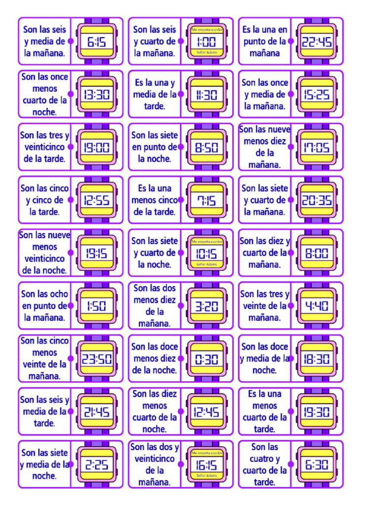 Domino de La Hora | PDF