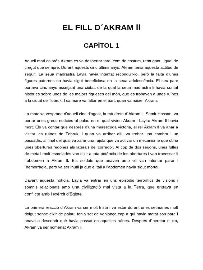 Relat de Ciencia Ficció | PDF