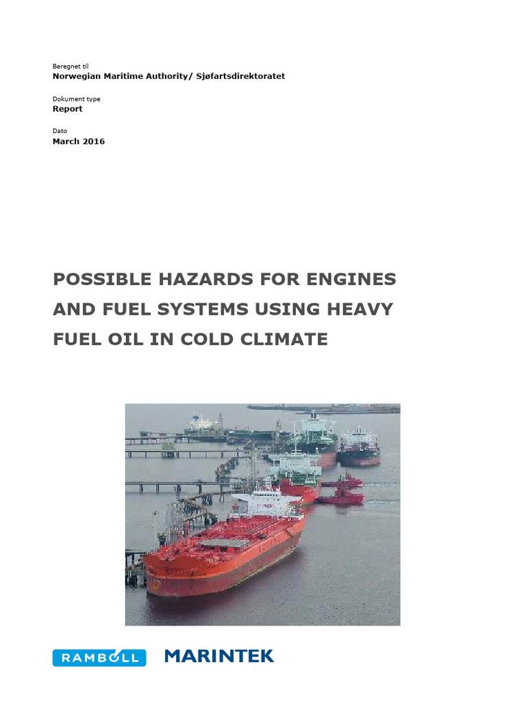 HFO in The Arctic Phase IIIb | PDF | Fuel Oil | Fossil Fuels