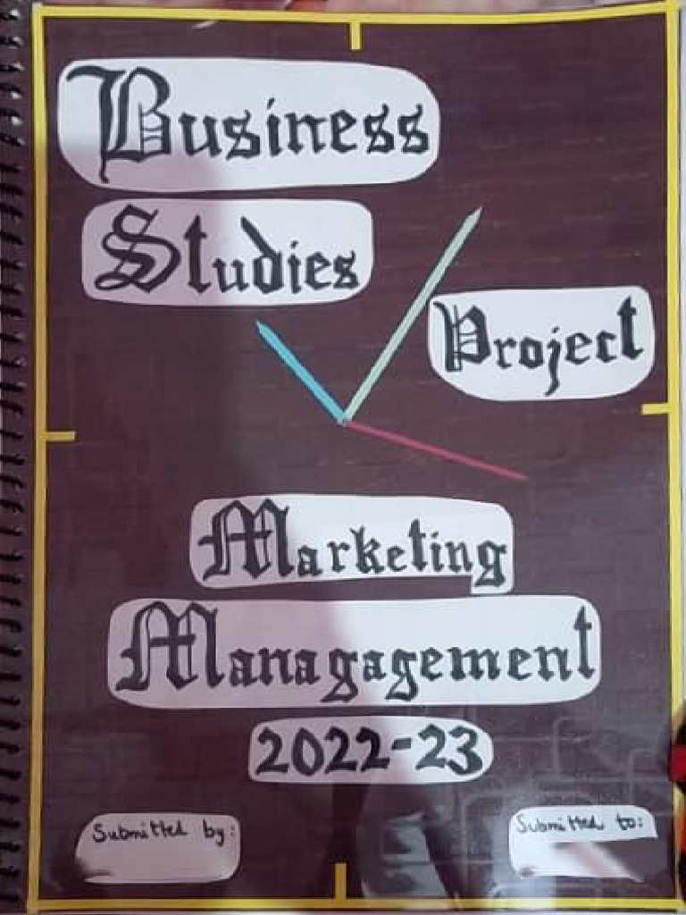 Business Studies Project On Marketing Management Watches PDF | PDF
