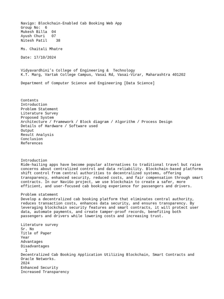 Blockchain Miniproject | PDF | Software Engineering | Computer Science