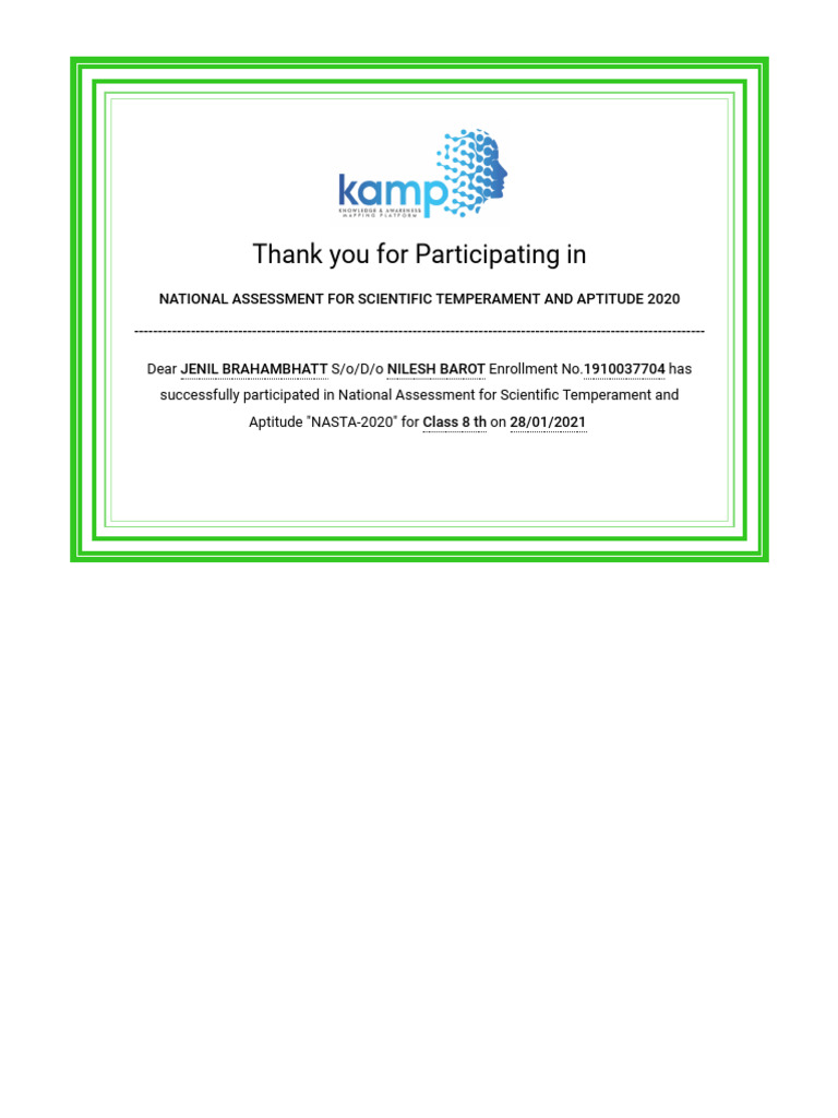 KAMP - Result | PDF