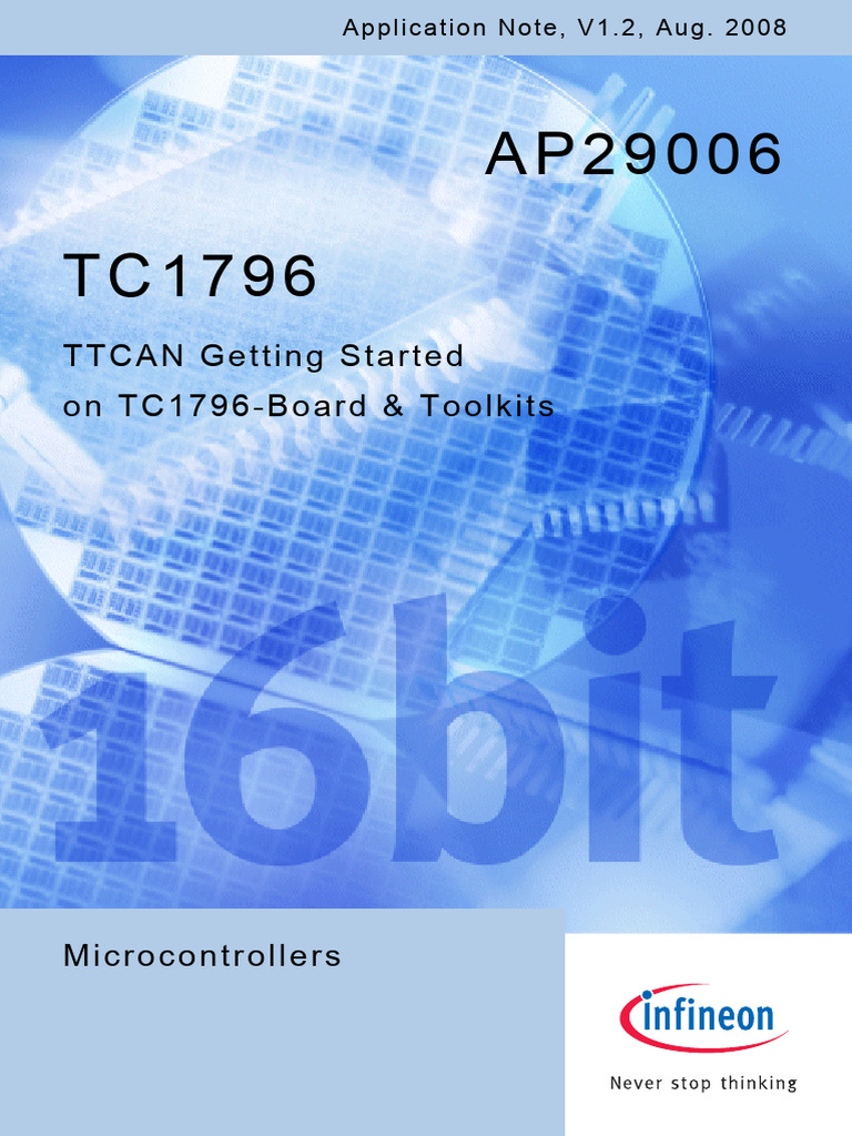 Ap2900612 TTCAN GettingStarted | PDF | Computer Science | Computer Data